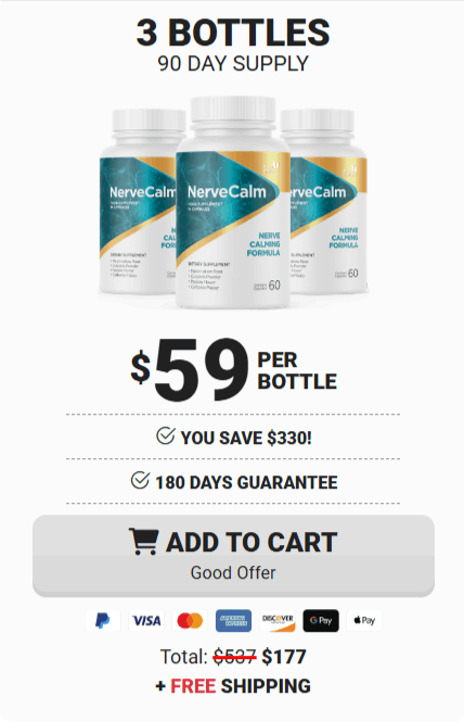 Nerve Calm® | Official Website | #1 Nerve Relief Formula